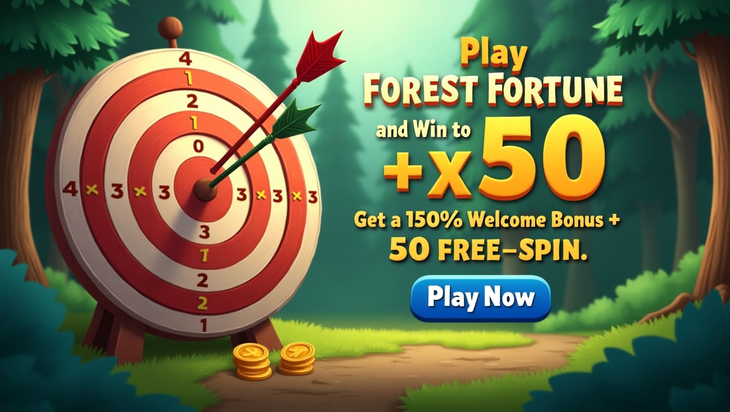 Forest Fortune par InOut – Crash Game avec Multiplicateurs Réels